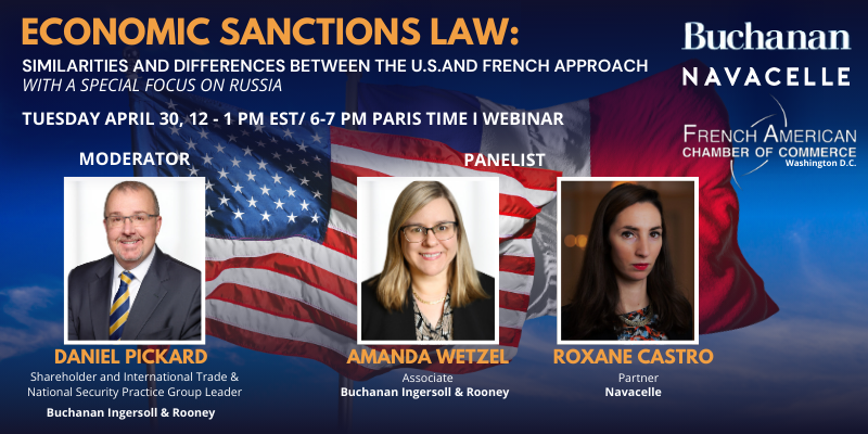 Economic Sanctions Law Facc Washington D C Chapter